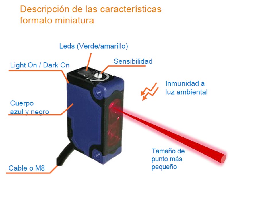 Nuevas fotocelulas XUM, Telemecanique Sensor Nuevas fotocelulas XUM, Telemecanique Sensor